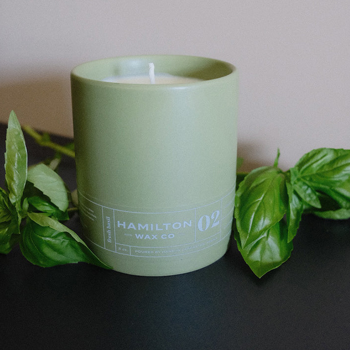Fresh Basil – Hamilton Wax Co.