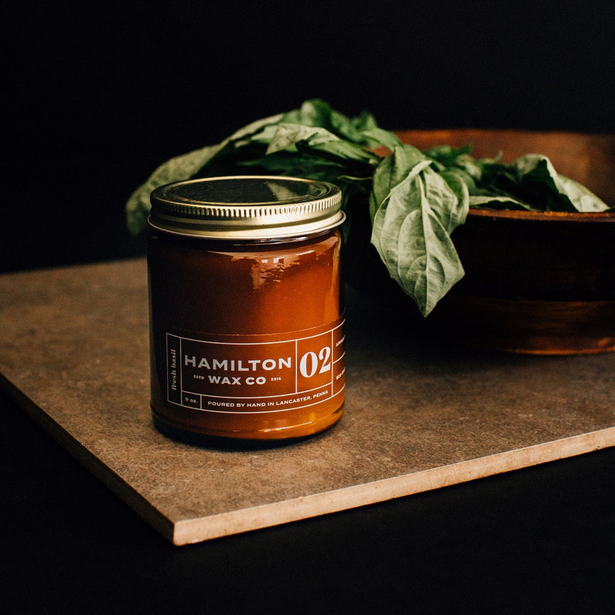 02 Fresh Basil – Hamilton Wax Co.