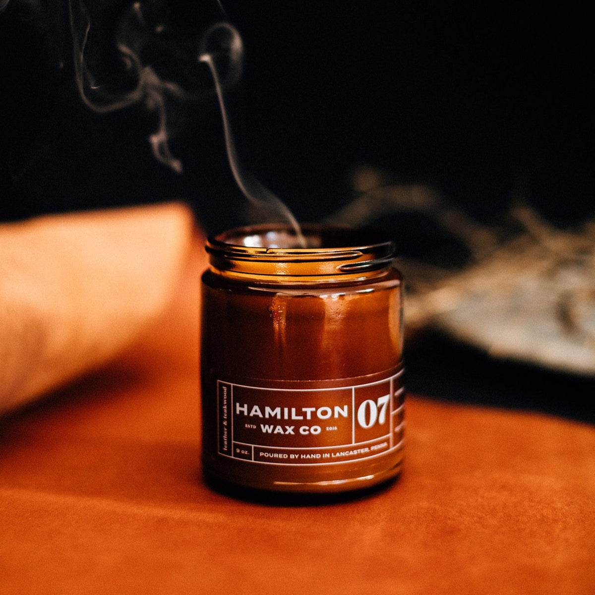 07 Leather & Teakwood – Hamilton Wax Co.
